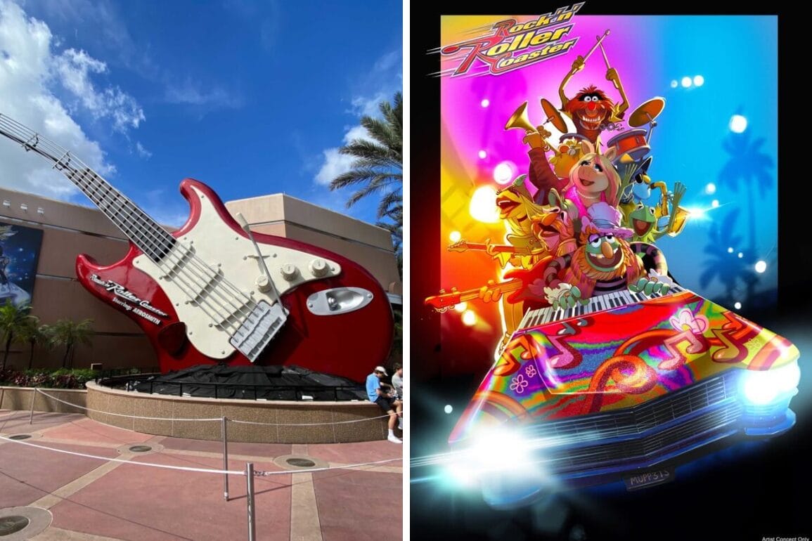 Rockin' Roller Coaster and Muppet Vision 3d Closing